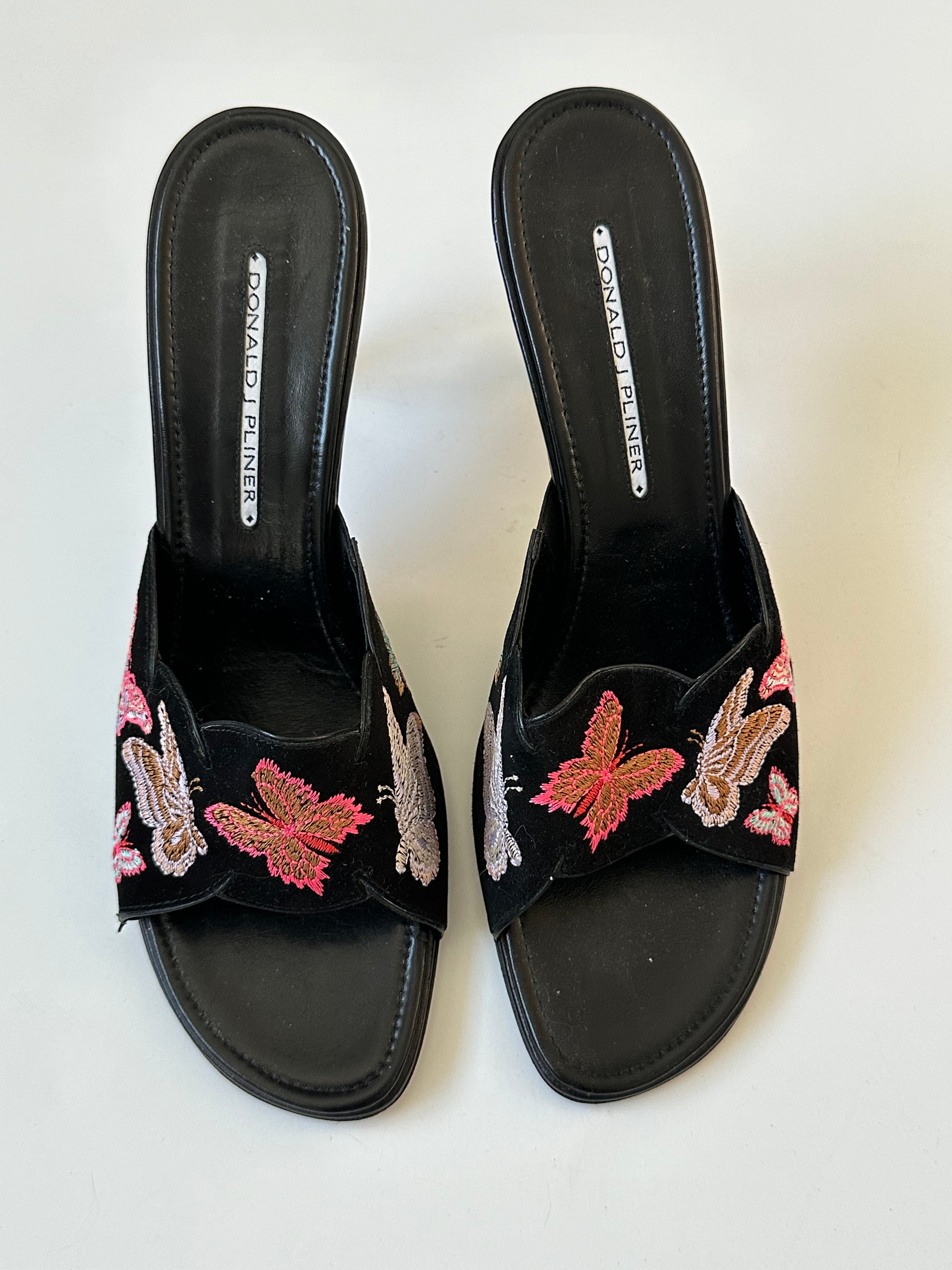 Donald J Pliner Suede Butterfly Mule (40) – The Modern Romantique